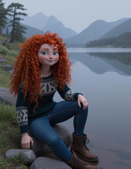 Zavy's Merida (Disney - Pixar) - Flux - v1.0 | Flux LoRA | Civitai