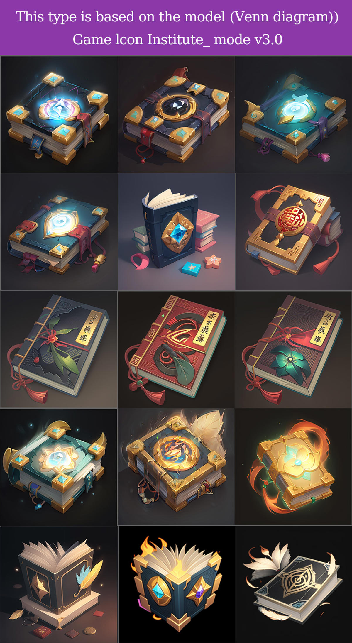 Game icon research_book_Lora - v1.0 | Stable Diffusion LoRA | Civitai