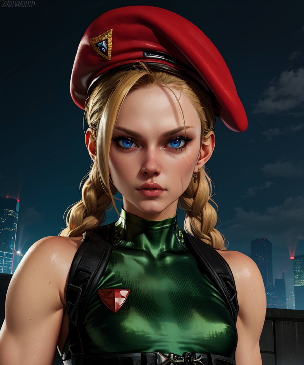 Cammy - Street FIghter (SF6face) (classic) - v1.0 | Stable Diffusion LoRA | Civitai