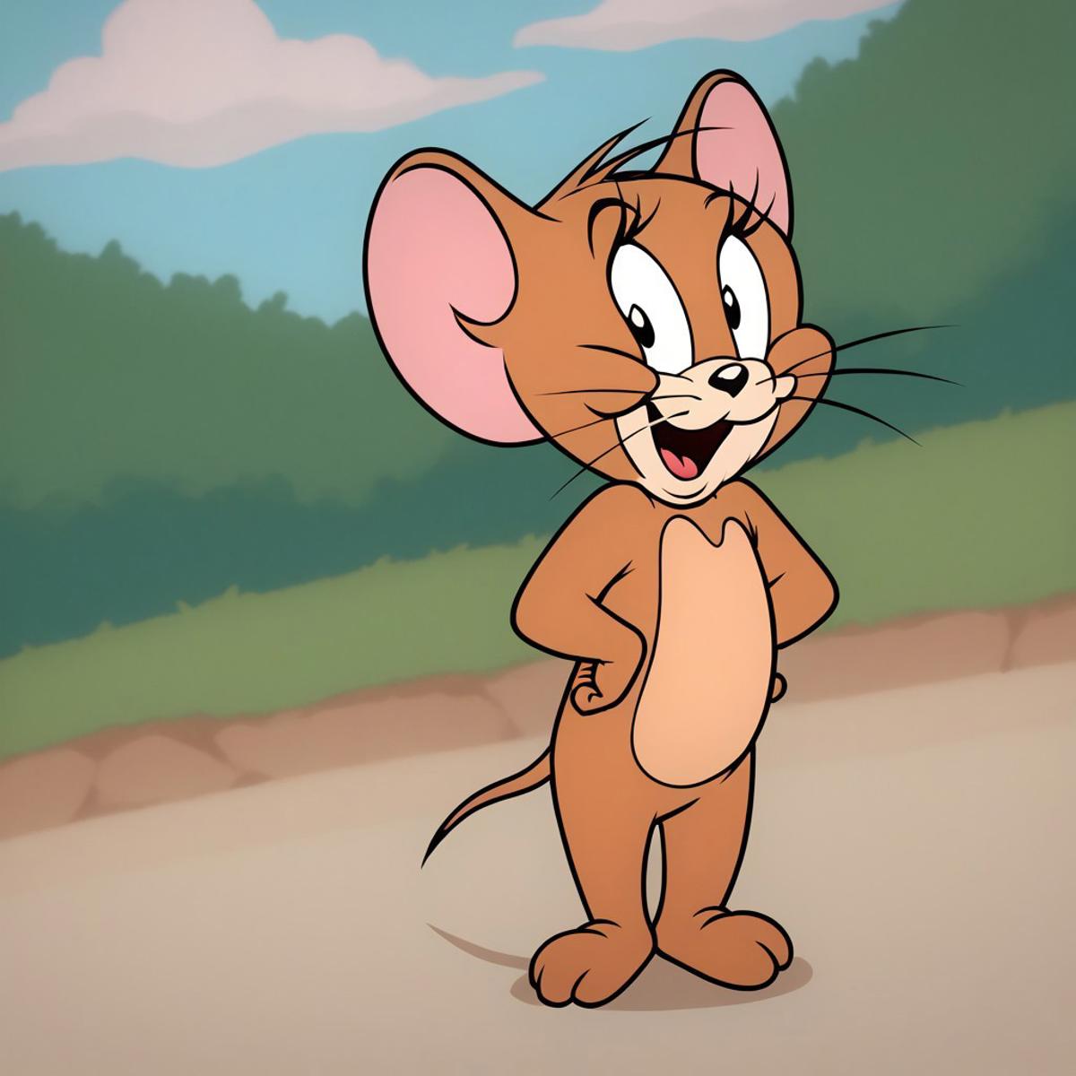 Jerry Mouse (Tom & Jerry) - V1 | Stable Diffusion LoRA | Civitai