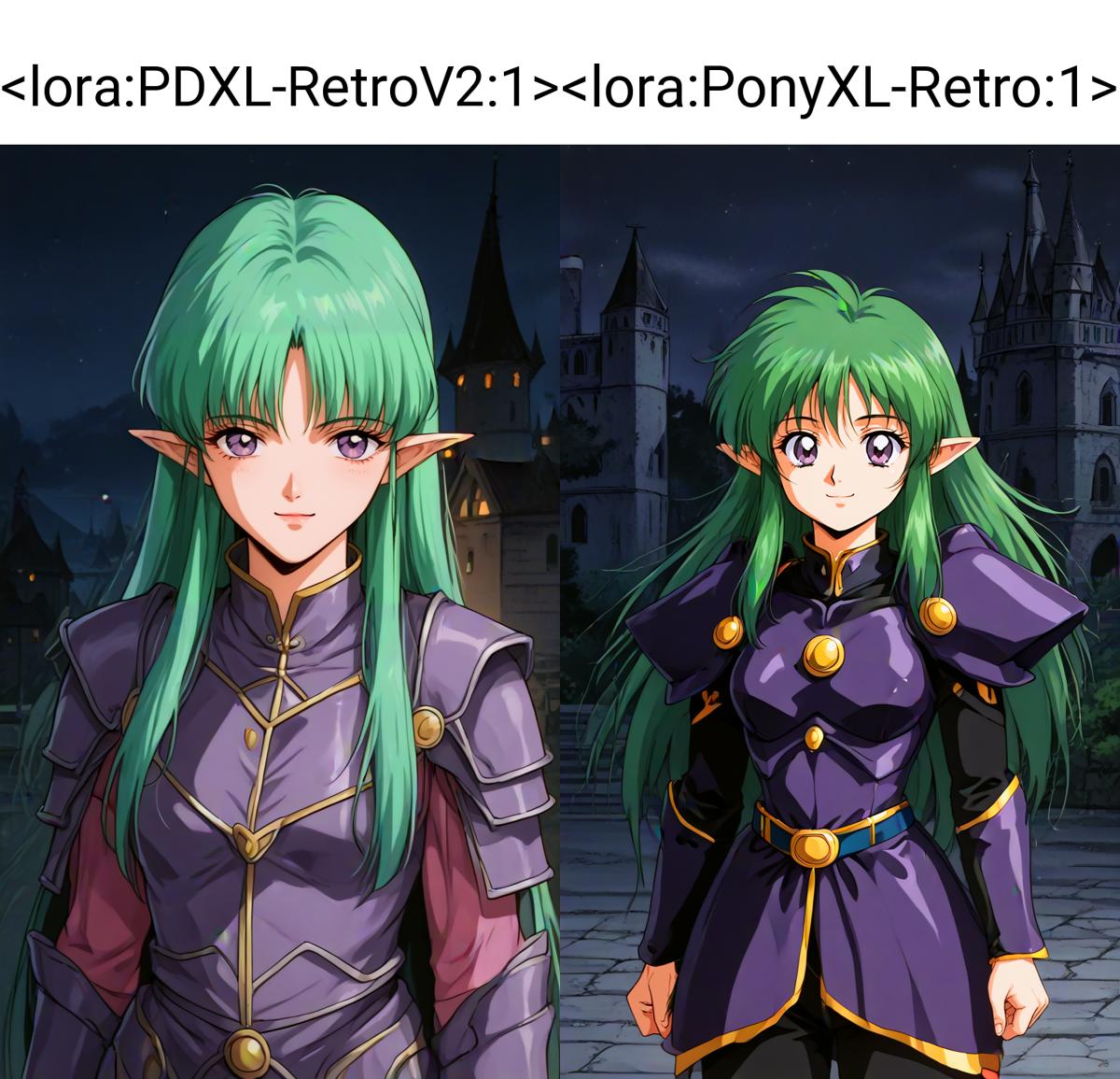 Pony-RetroAnime - Final | Stable Diffusion LoRA | Civitai