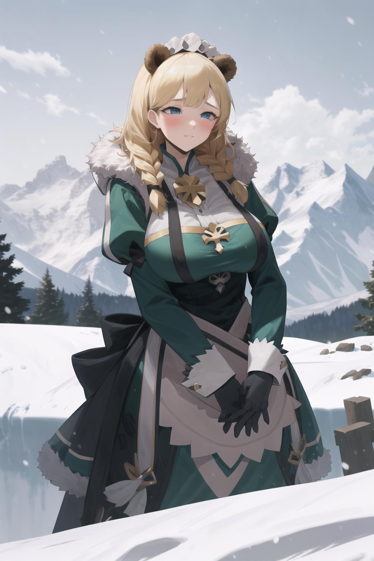 Frigga (Last Origin) LoRA | 2 Outfits - frigga_lastorigin_v1 | Stable ...