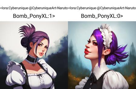 Cyberunique | @CyberuniqueArt | Naruto Bomb - PonyXL - v1.0 | Stable ...