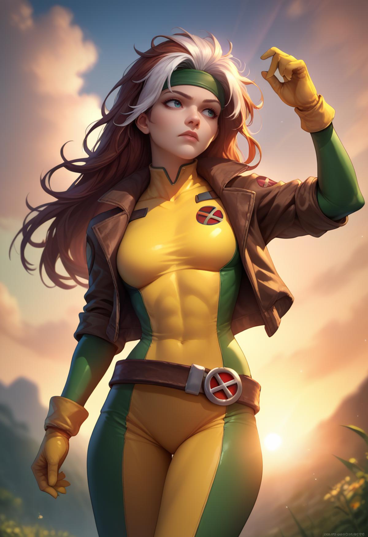Rogue (Marvel/ X-Men) | 2 Outfits | [PONYXL] Character Lora - v1.0 | Stable Diffusion LoRA | Civitai