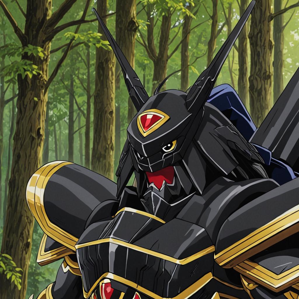 Alphamon/Dorugoramon/Dexdorugoramon (Digimon) - Alphamon SDXL | Stable ...