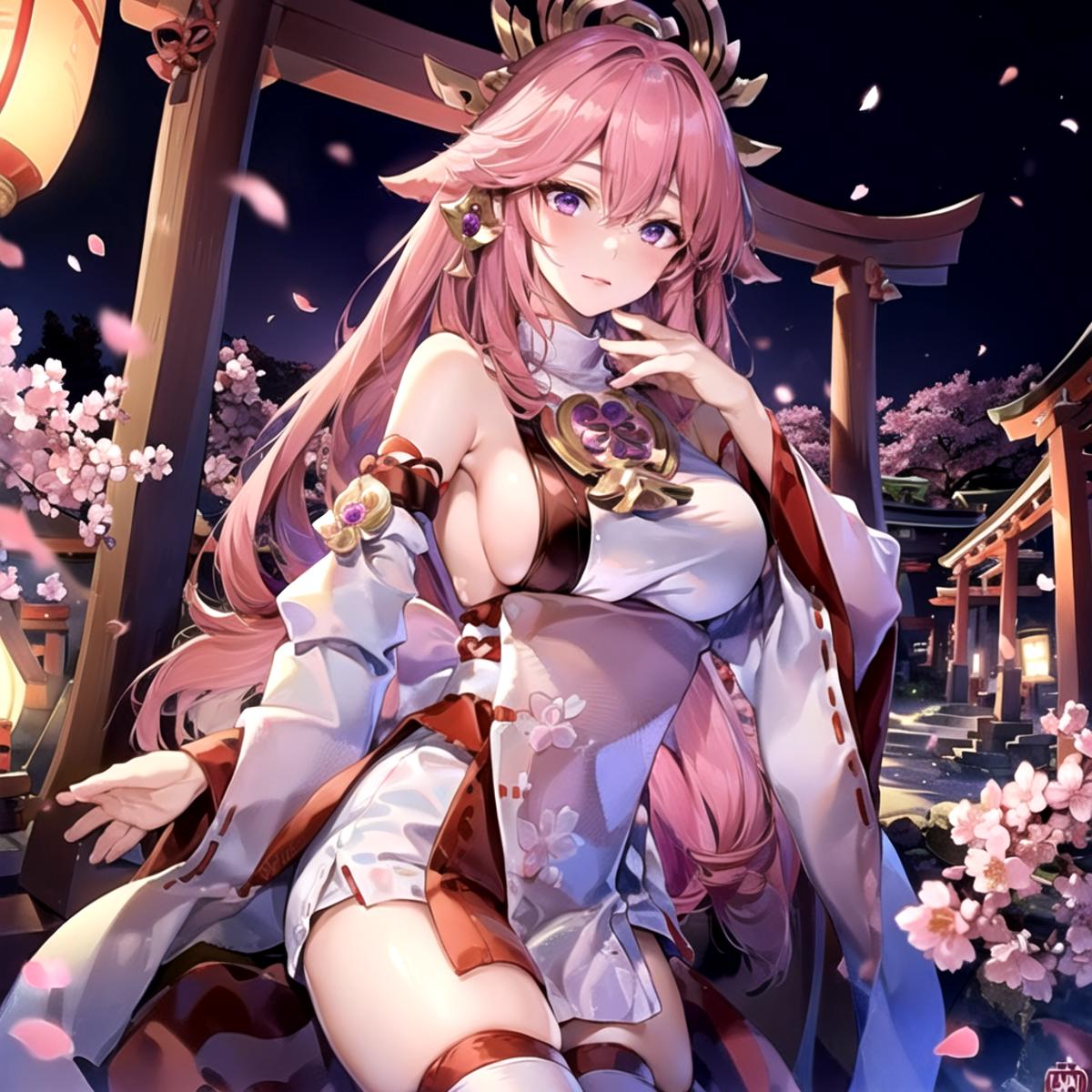 Yae Miko | Realistic Genshin LORA - YaeMiko-Mixed Review