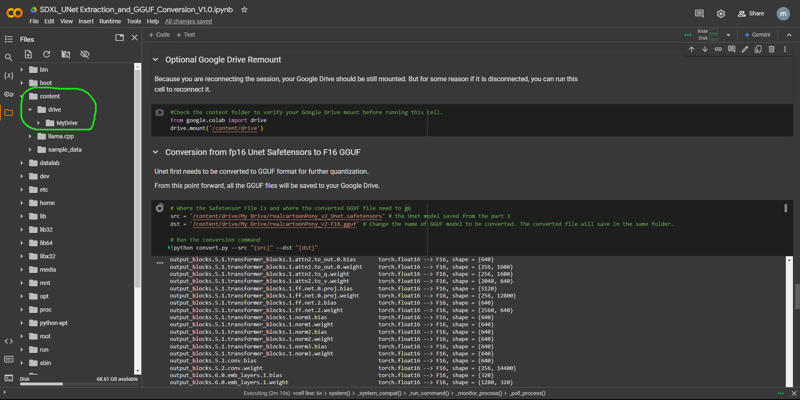Beginner-friendly Colab Notebook for SDXL Unet+Clip Extraction and GGUF ...