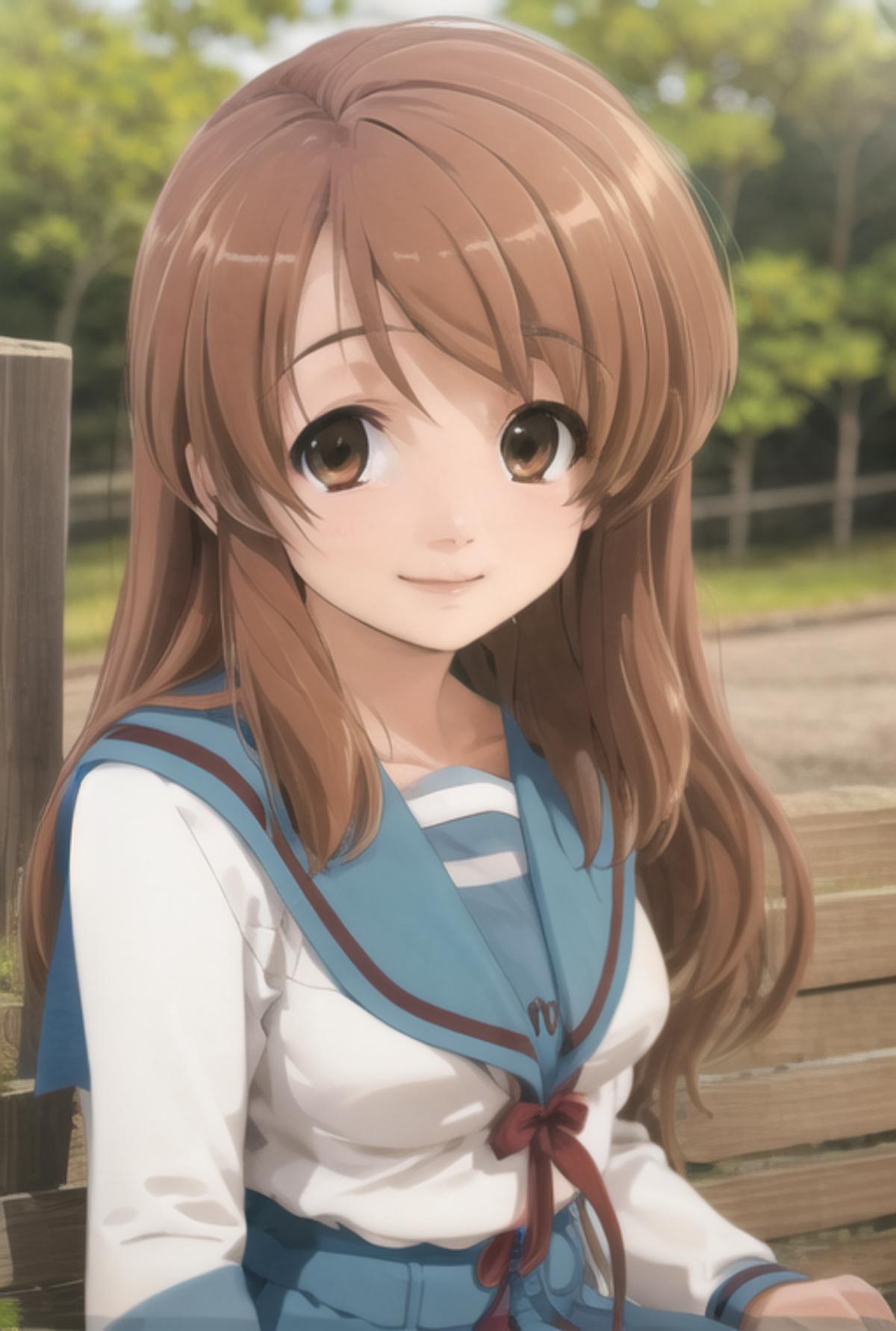 Asahina Mikuru (朝比奈みくる) LoRA (The Melancholy of Haruhi Suzumiya) - v1.0 | Stable Diffusion LoRA ...