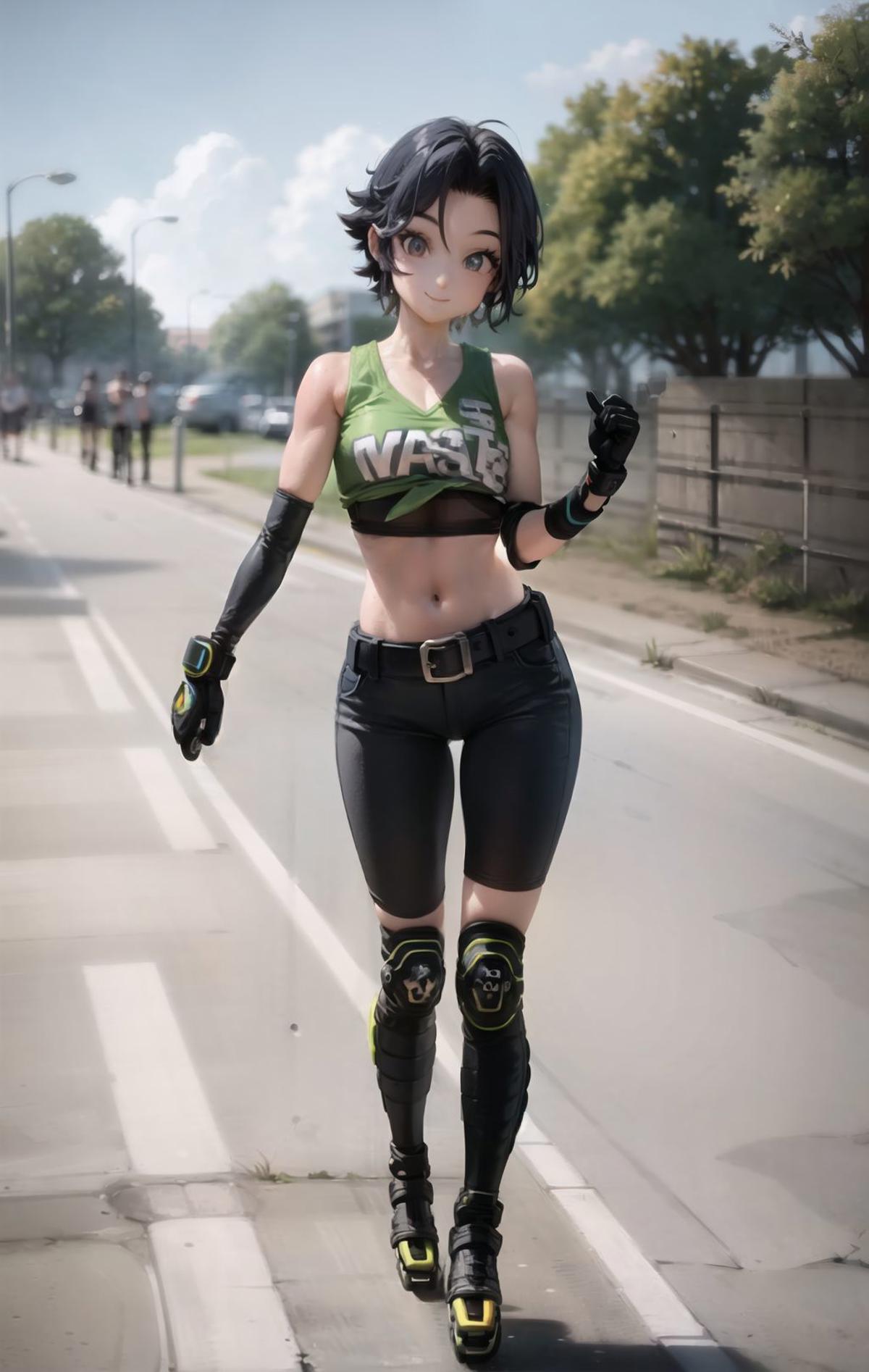 Suzuna Taki - Eyeshield 21 | Character Lora - v1.0 | Stable Diffusion LoRA | Civitai