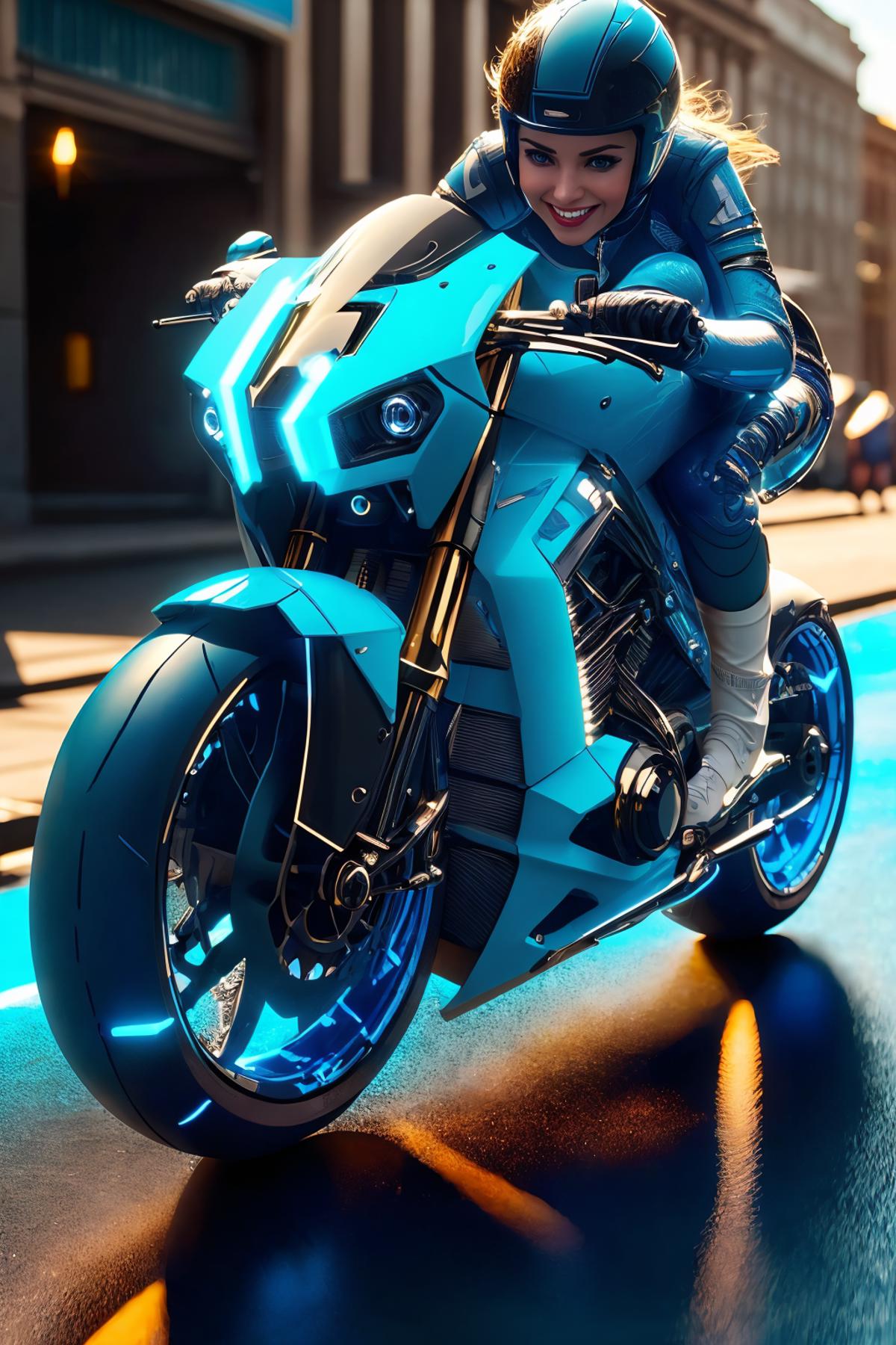 Futuristic Motorcycle Generator Concept - v4.03 | Stable Diffusion LoRA ...