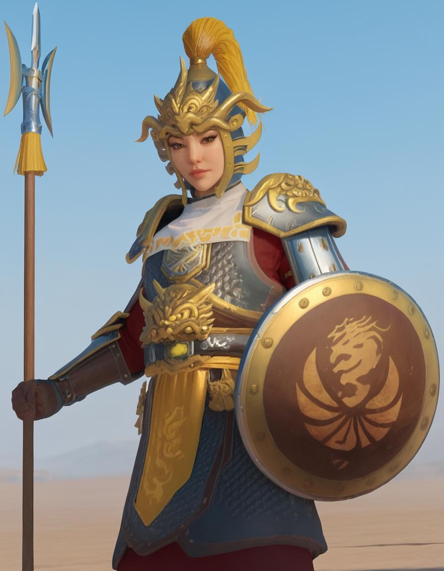 Celestial Dragon Guard | Grand Cathay (Total War Warhammer) - V1 | Stable Diffusion LoRA | Civitai