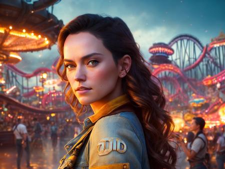 AI Creation beautiful (emb-daisy - AIEasyPic