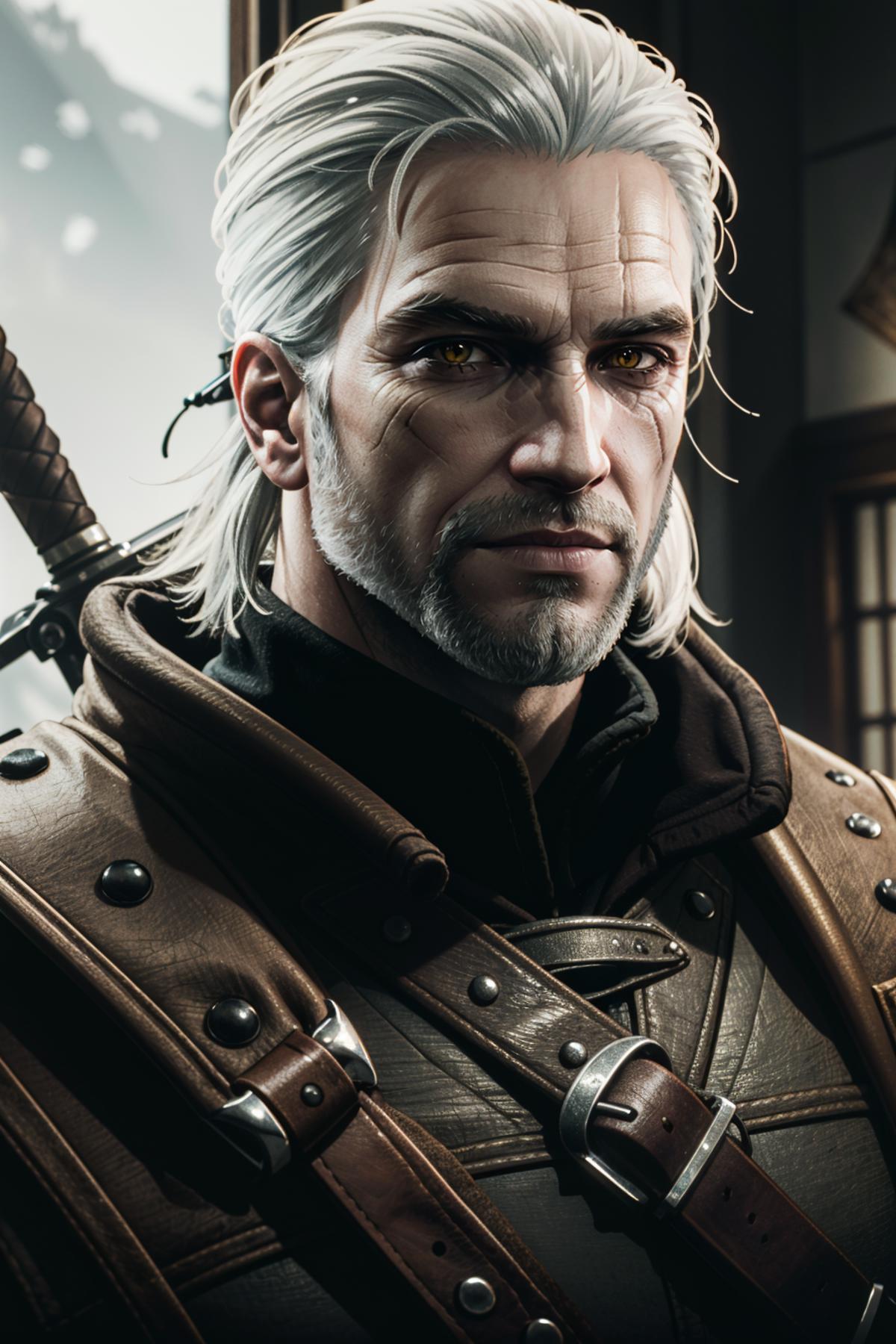 Geralt from The Witcher 3 - v1.0 | Stable Diffusion LoRA | Civitai