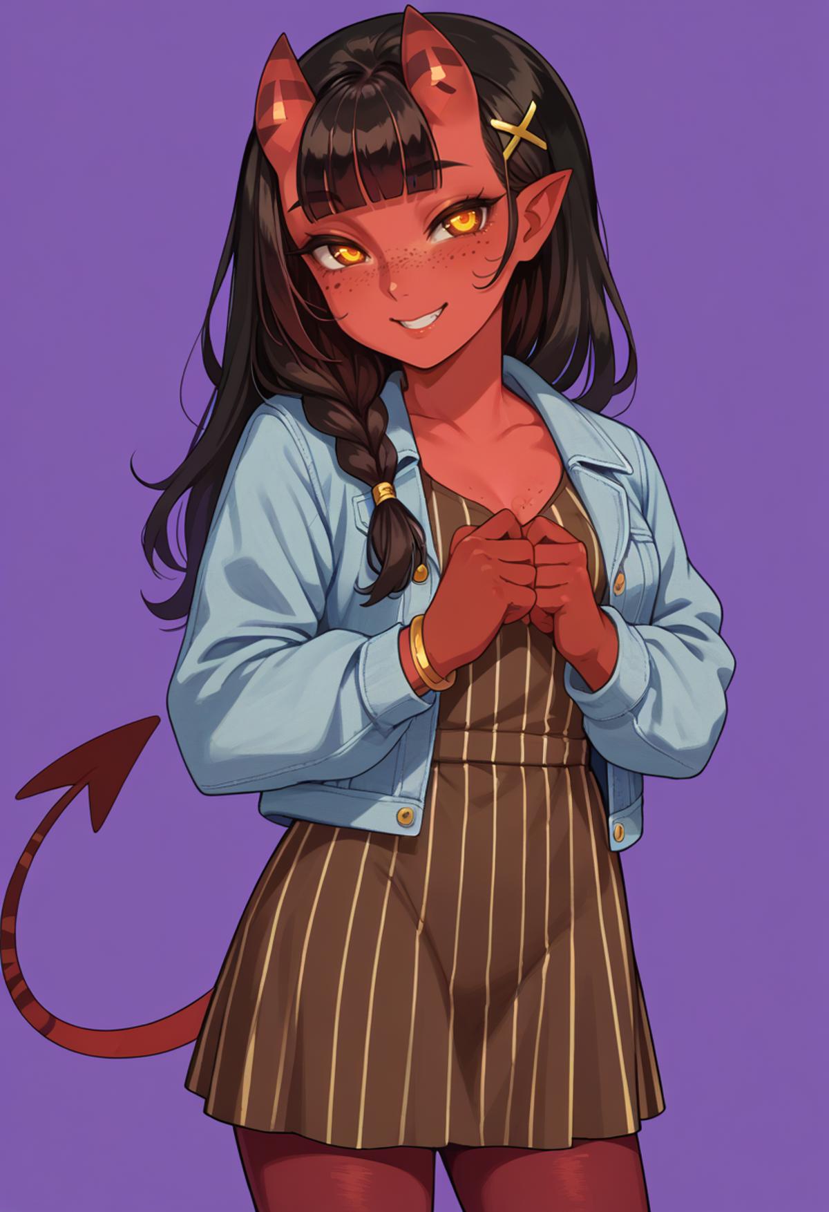 Meru (Meruccubus) | Merunyaa's OC | PonyXL - v1.0 | Stable Diffusion ...