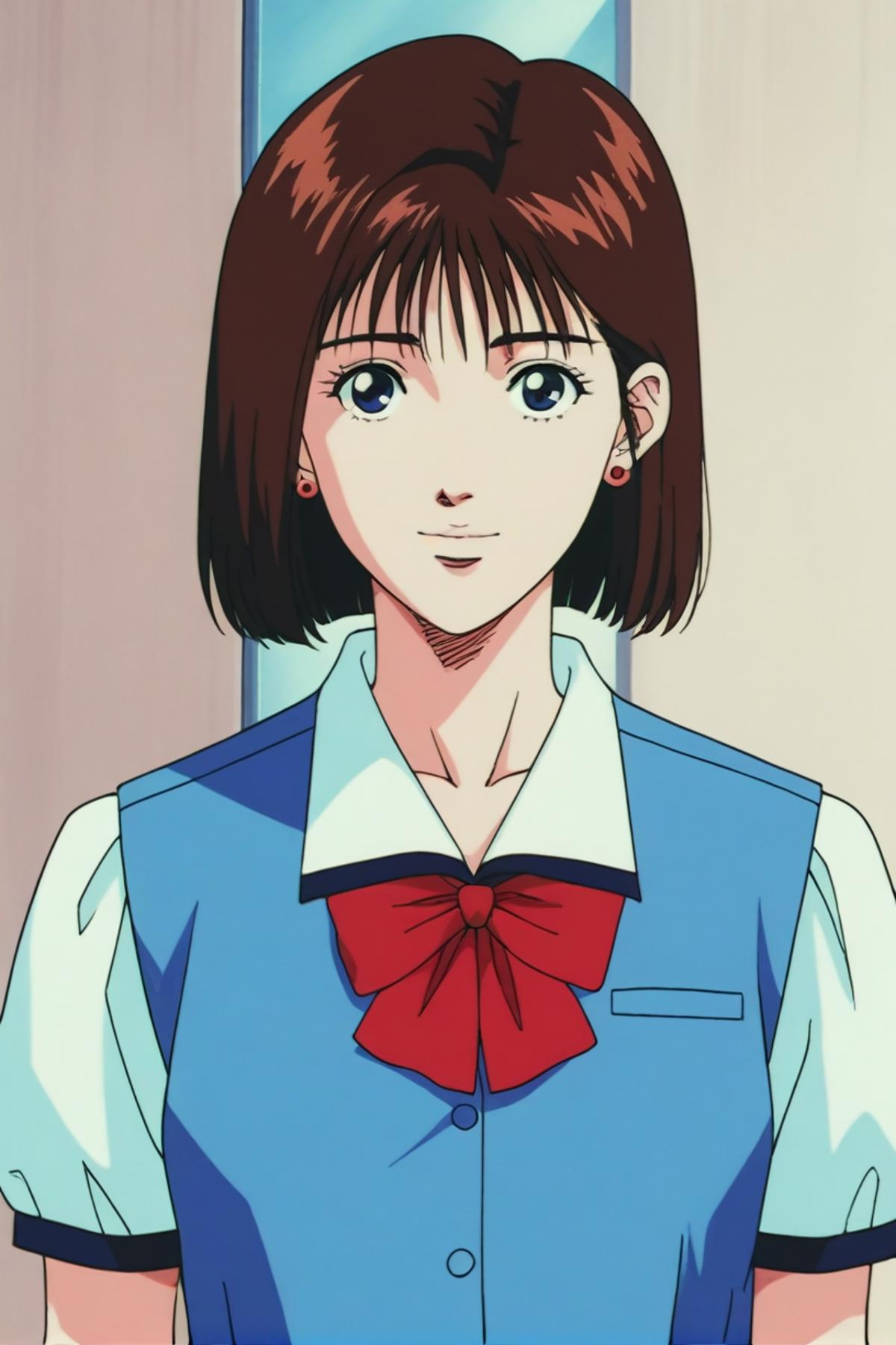 Akagi Haruko 赤木晴子 | Slam Dunk 灌篮高手 | Animation Style - Pony | Stable Diffusion LoRA | Civitai