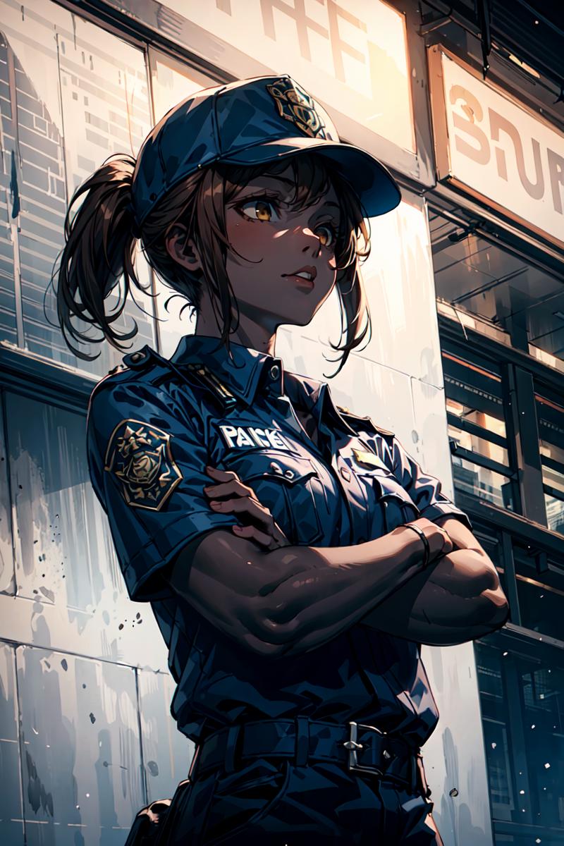 Police Woman Anime