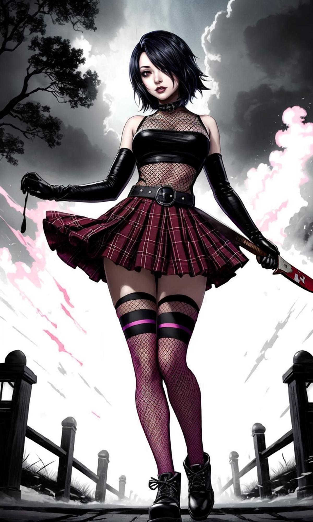 Cassie Hack (Hack/Slash Comics) - v1.0 | Stable Diffusion LoRA | Civitai