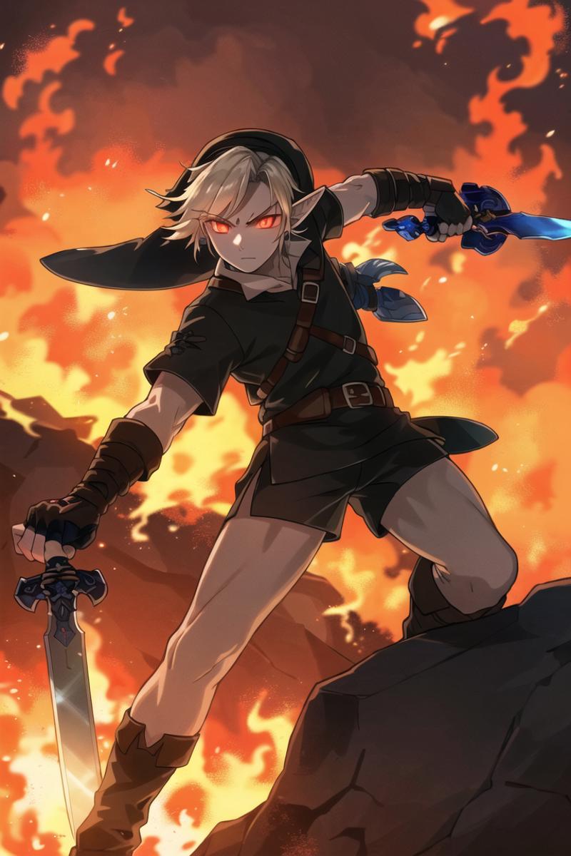 ダークリンク - Dark Link LORA. / The Legend of Zelda / ゼルダの伝説 - V4 Showcase