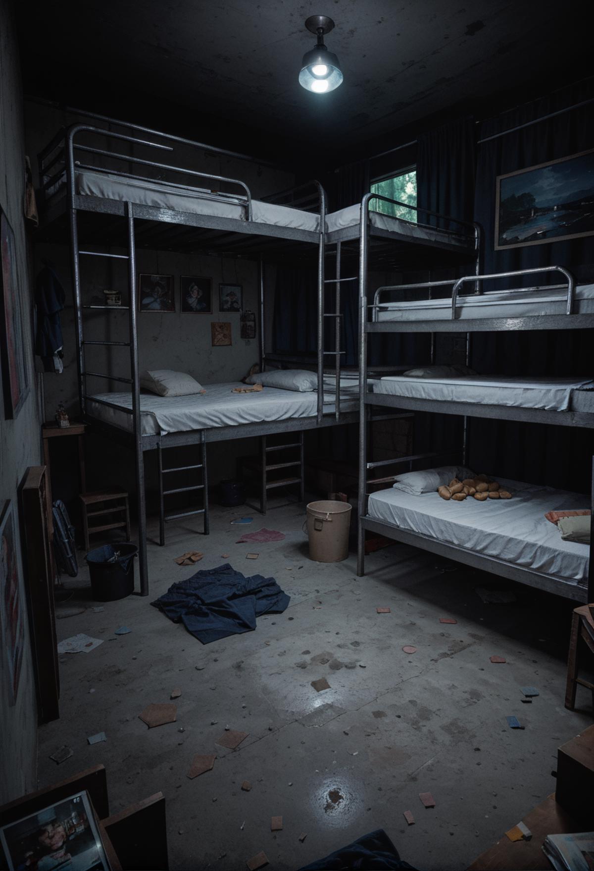 0716 Horror student dormitory - v1.0 | Stable Diffusion LoRA | Civitai