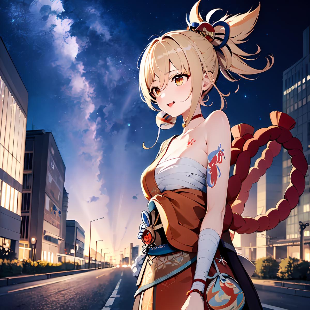 原神-宵宫||Genshin Impact-Yoimiya - v1.0 | Stable Diffusion LoRA | Civitai