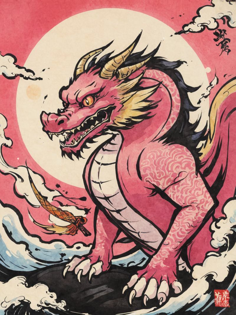 Tokiame Inking Style XL LoRA - v1.0 Showcase | Civitai