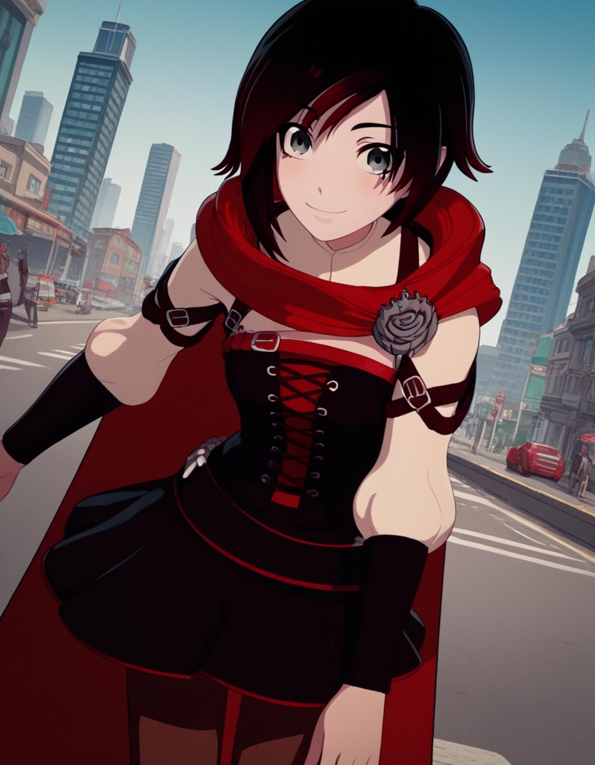 Ruby Rose (ルビー・ローズ) - RWBY - COMMISSION - web series | Stable Diffusion LoRA | Civitai