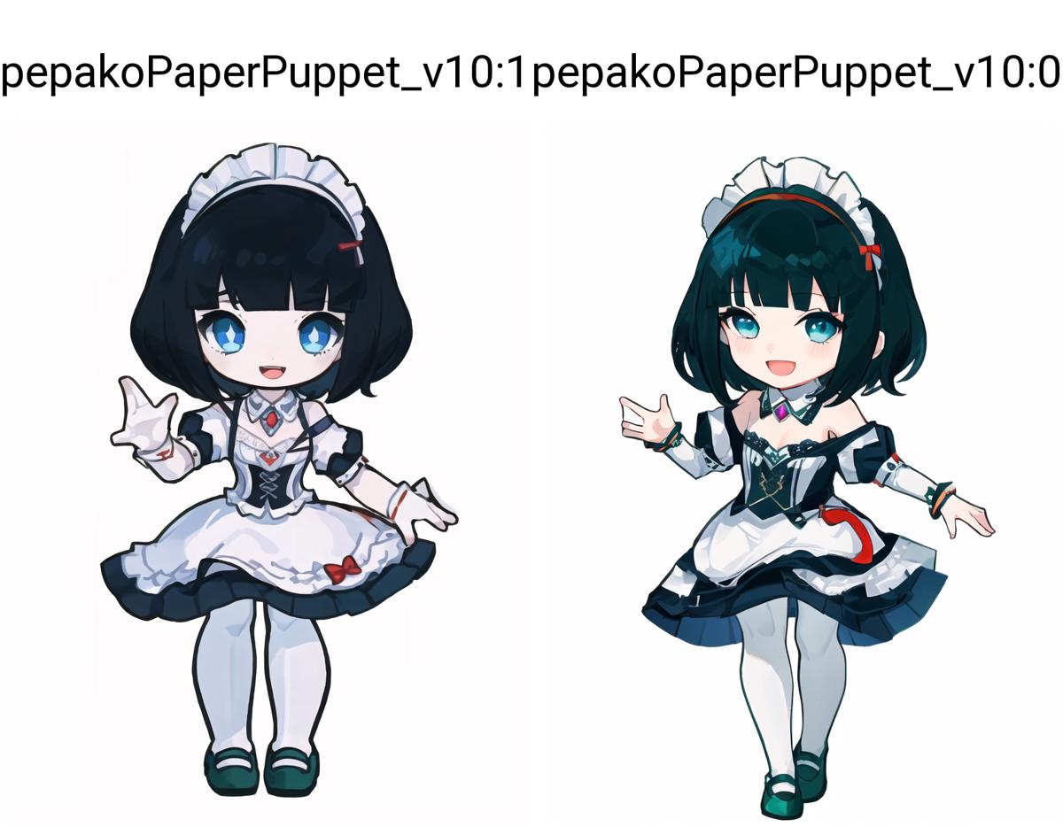 Pepako // paper puppet doll - v1.0 Review | Civitai