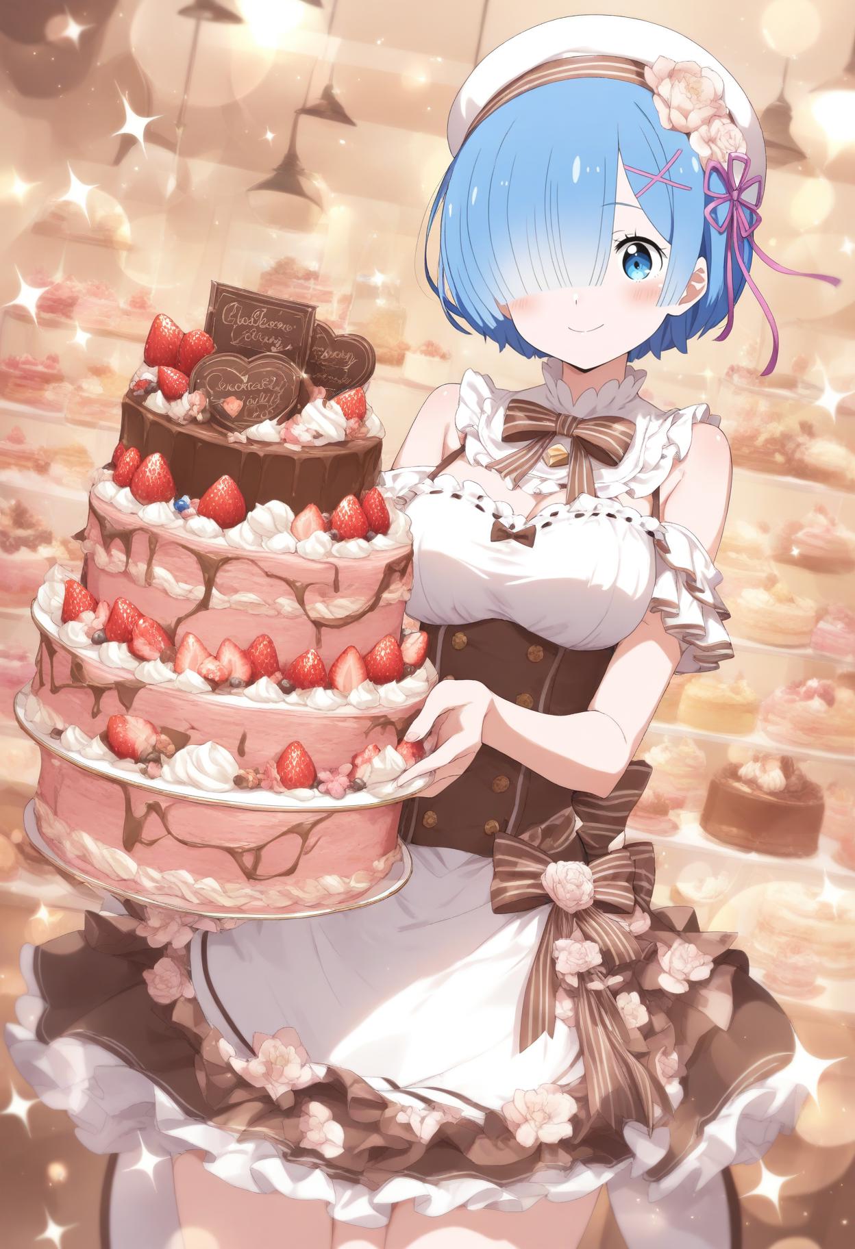 Rem(Re:Zero)| (Re: )| (Re ) - v1.0(Animagine XL 4.0)