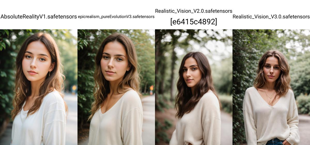 Realistic Vision 3 comparison | Civitai
