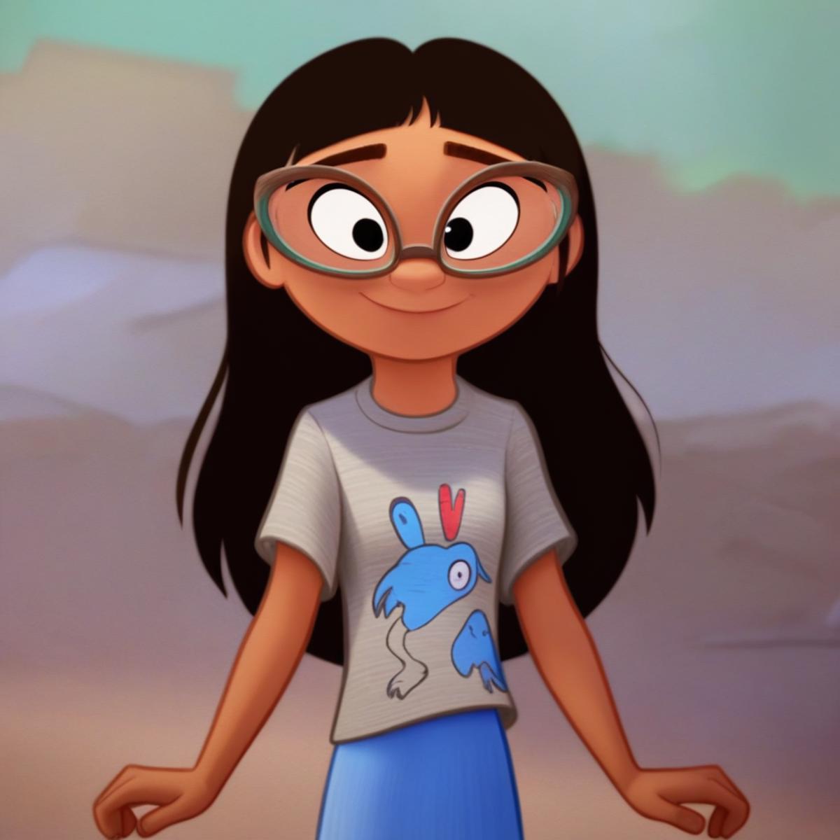 Abbey Posey (the mitchells vs. the machines) - V1 | Stable Diffusion LoRA | Civitai