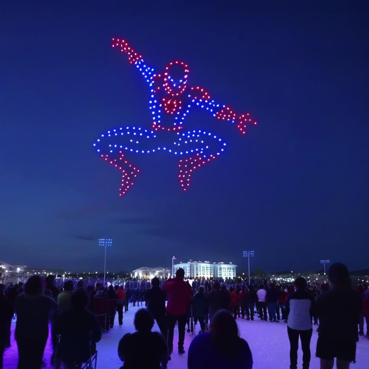 drone lightshow - v1.0 | Stable Diffusion XL LoRA | Civitai