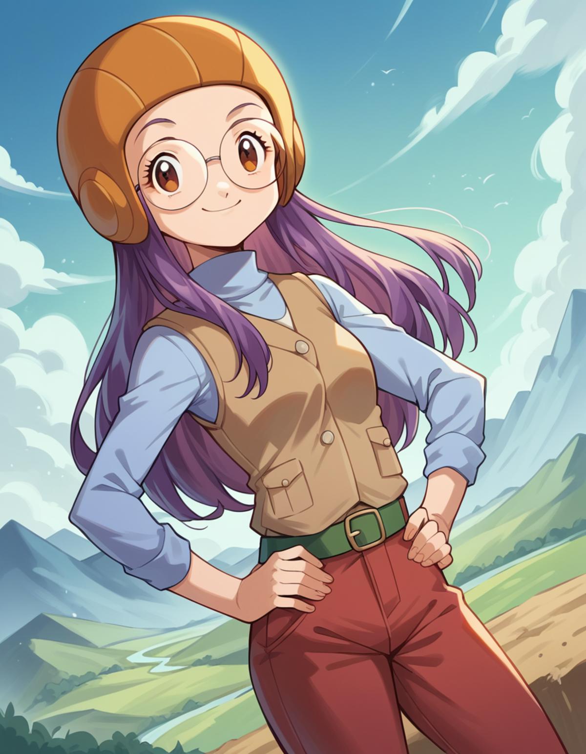 Miyako "Yolei" Inoue (井ノ上 京) - Digimon - COMMISSION - booru/anime ...