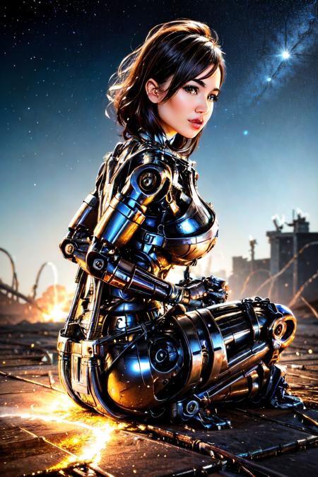 Edob Terminator Hybrid Female - v1.0 | Stable Diffusion LoRA | Civitai