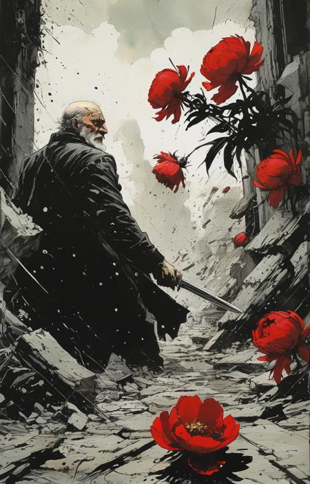 style of Frank Miller [SDXL] 236 - v1.0 | Stable Diffusion XL LoRA | Civitai