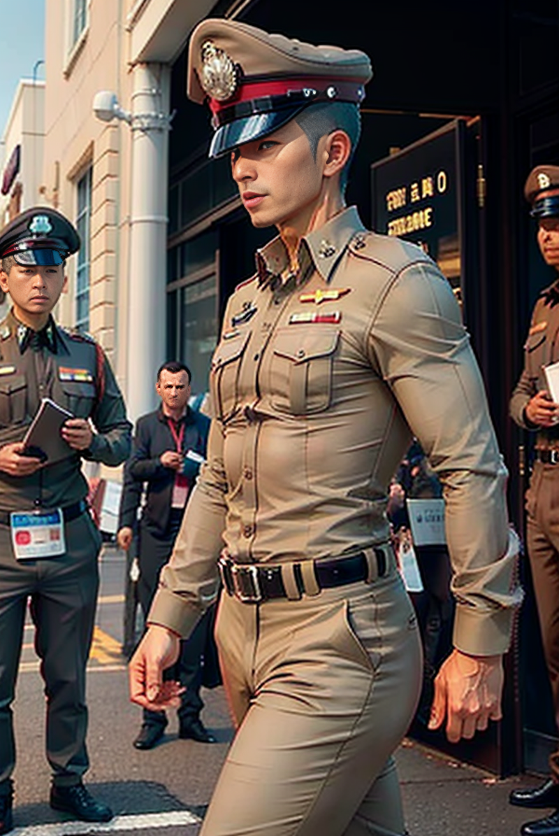 Thai police uniform - v1.0 Showcase | Civitai