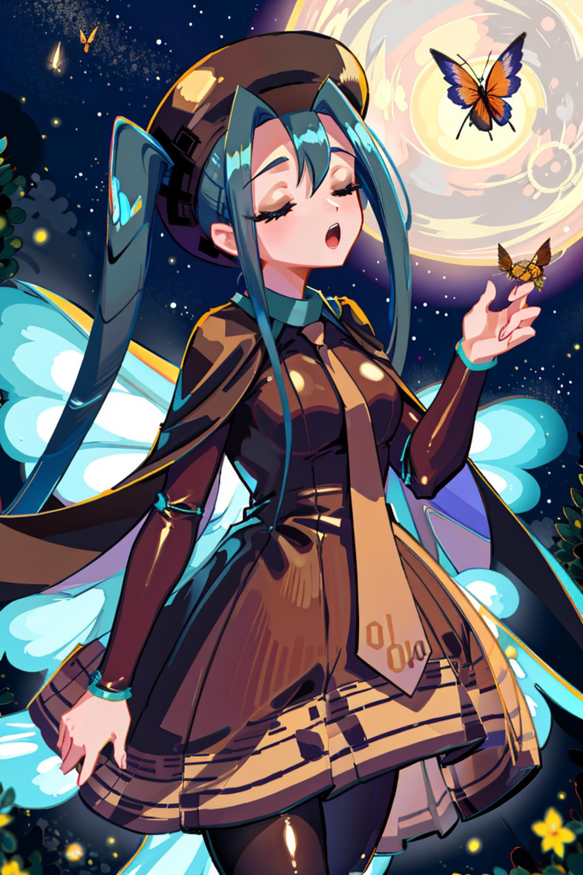 Bug-type Trainer Miku [むしミク] | Pokémiku / ポケミク - v1.0 | Stable ...