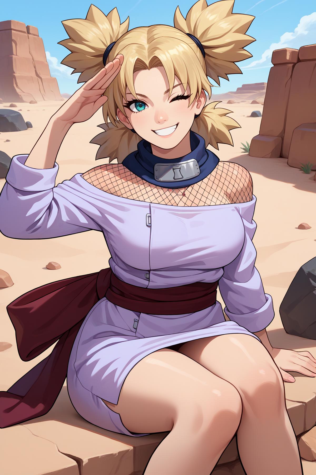 Temari/テマリ (Naruto) SDXL LoRA | 4 Outfits SDXL LoRA [Pony Diffusion] - v1 (Pony Diffusion XL ...