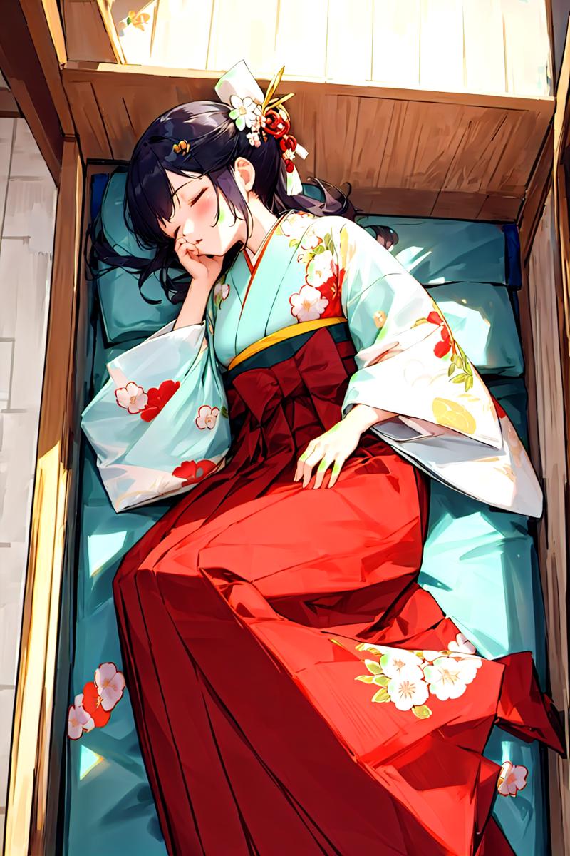 袴少女 hakama girl 和服裤裙 hakama skirt - v1.0 Showcase