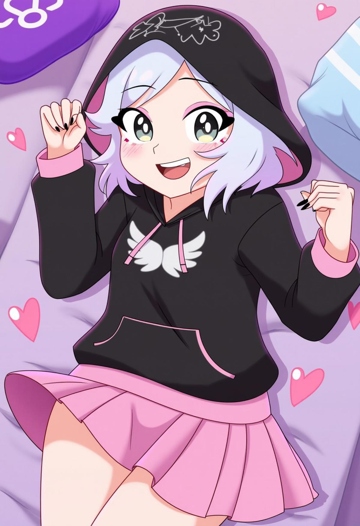 Emberlynn Pinkle - Helluva Boss - Mission: Weeaboo-Boo Short - Flux.1 - V1