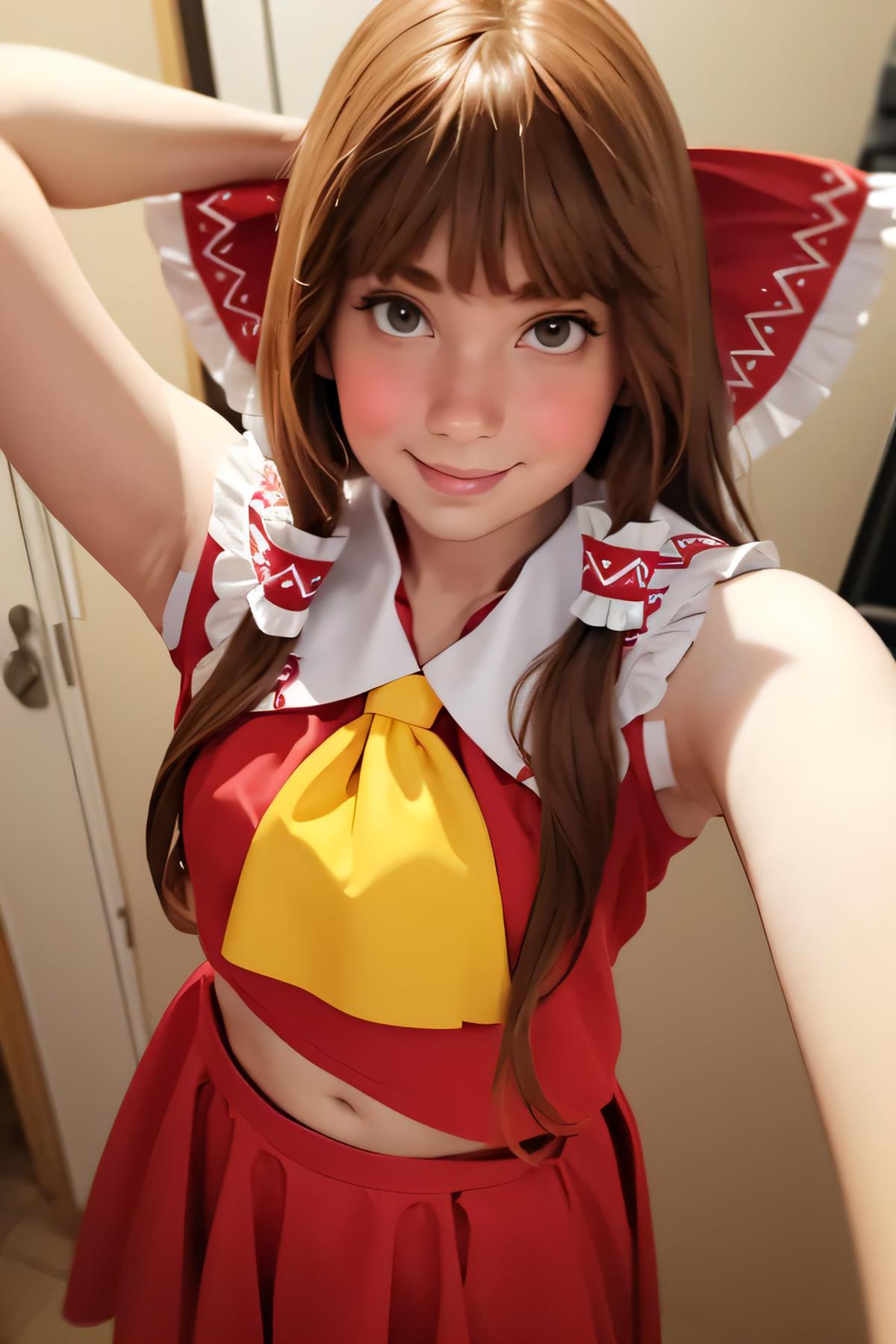 Reimu Hakurei (Cosplay) - Touhou Project - Reimu Hakurei | Stable Diffusion LoRA | Civitai