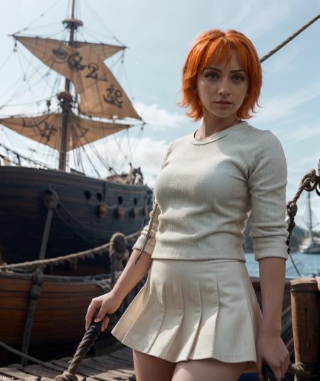 Emily Rudd - Nami - One Piece - LORA 👑 - ComfyUI Cloud