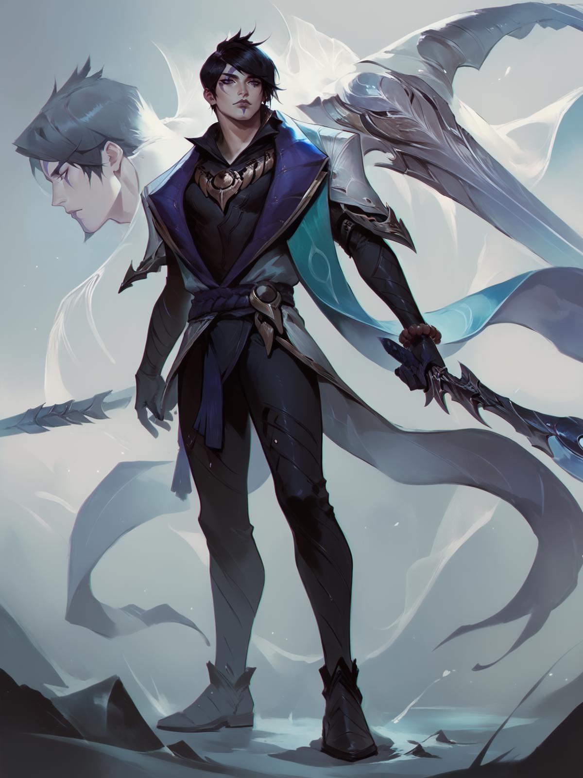 Aphelios Normal - League of legends - PonyXL - v1.0 | Stable Diffusion ...