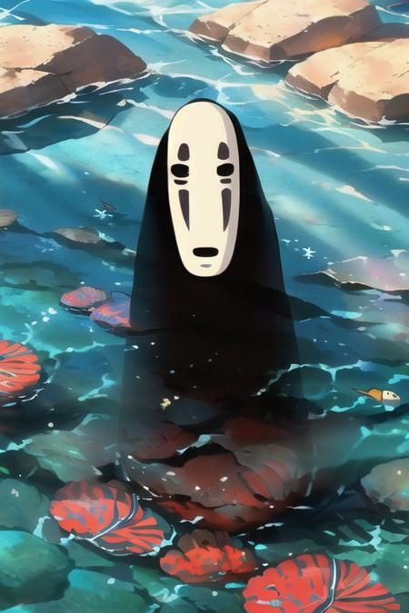 no face 宫崎骏千与千寻无脸男 - v1.0 | Stable Diffusion LoRA | Civitai
