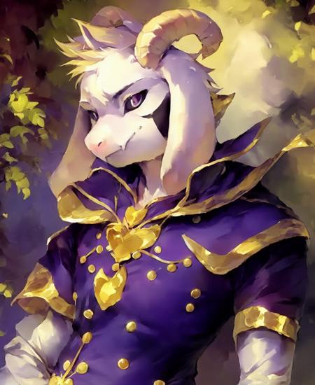 Asriel Dreemurr (Legacy version) [SD v1.4] - AIEasyPic