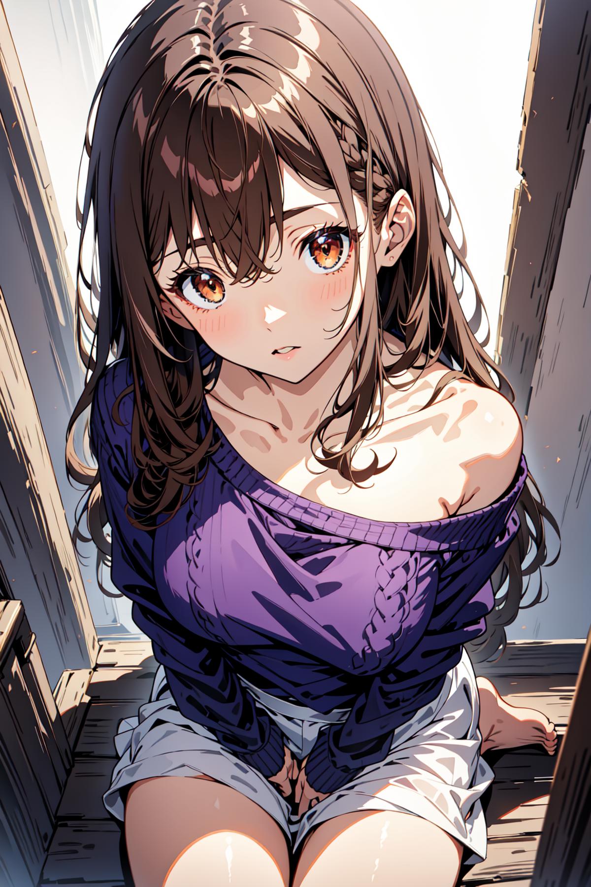 One Shoulder Sweater - v1.0 | Stable Diffusion LoRA | Civitai