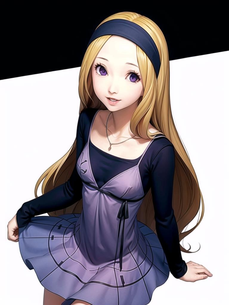 【Persona 5】Mifune Chihaya Charecter LoRA（御船·千早人物模組） - v1.0 | Stable Diffusion LoRA | Civitai