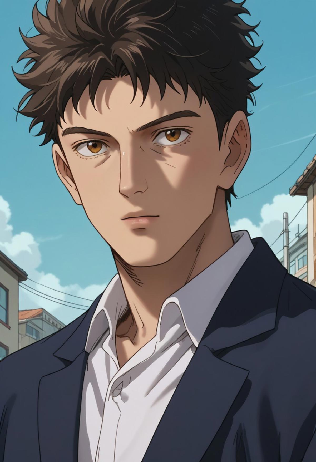 Katsuya Serizawa | Mob Psycho 100 - v1.0 | Stable Diffusion LoRA | Civitai