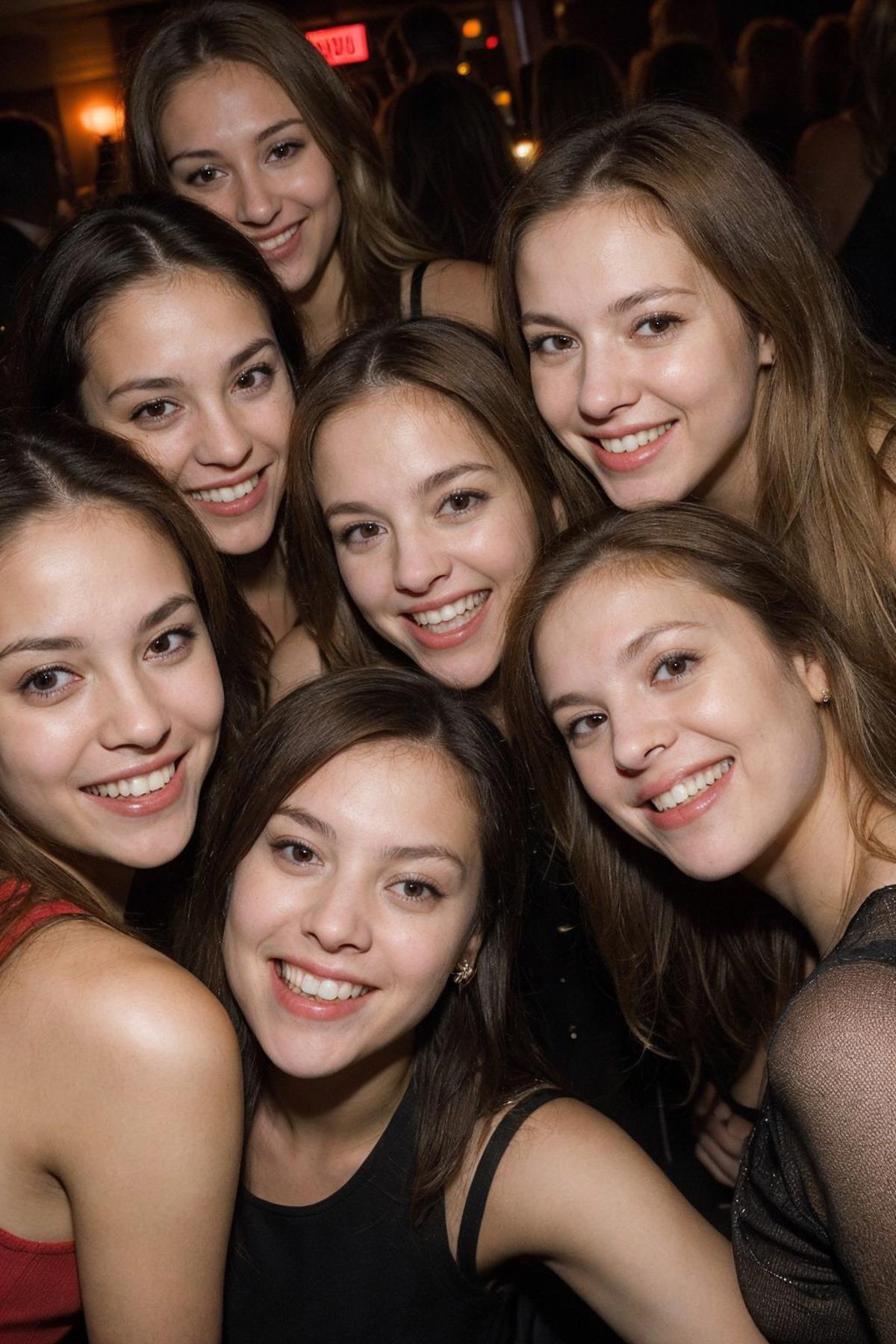 In the club with the girls | Civitai