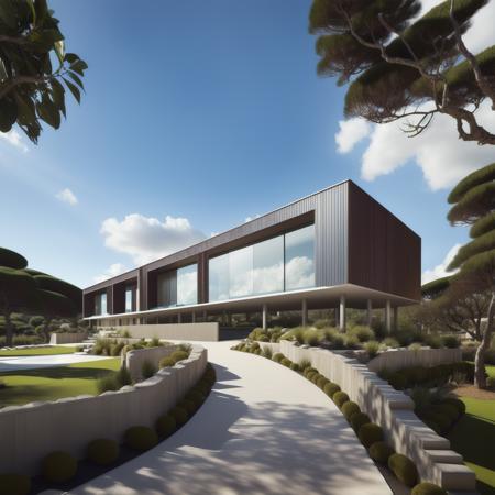 XSArchi_106Stonebuilding石材建筑 - v1.0 | Stable Diffusion LoRA | Civitai