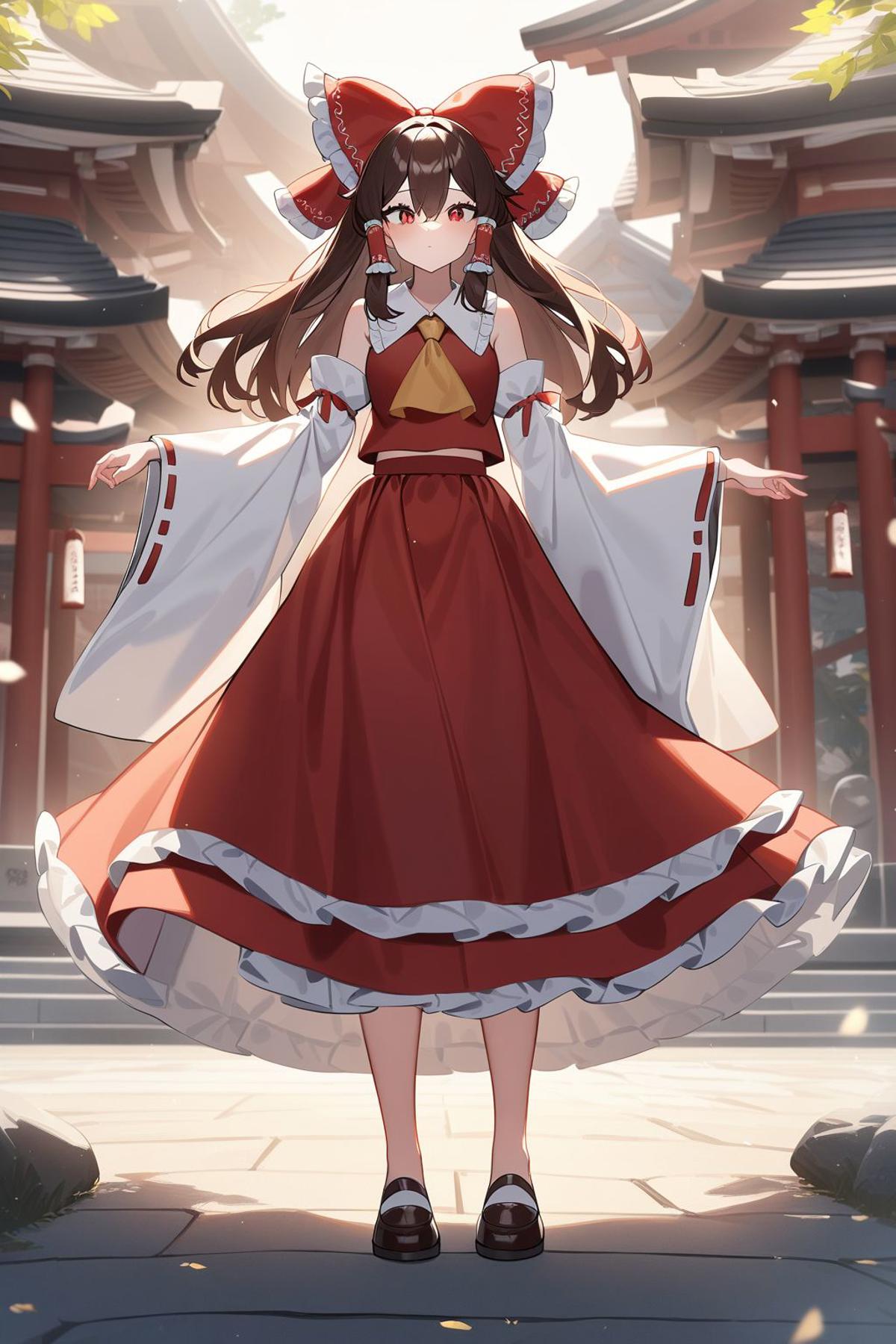 Hakurei Reimu\博丽灵梦\博麗霊夢 touhou project\东方project - v1.0 | Stable Diffusion XL LoRA | Civitai